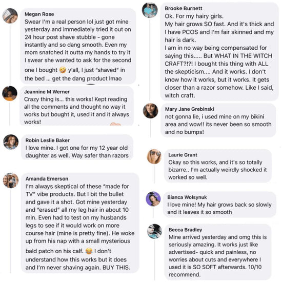 GlowShave™ – 2-in-1 Women’s Body Shaver – GlowAura